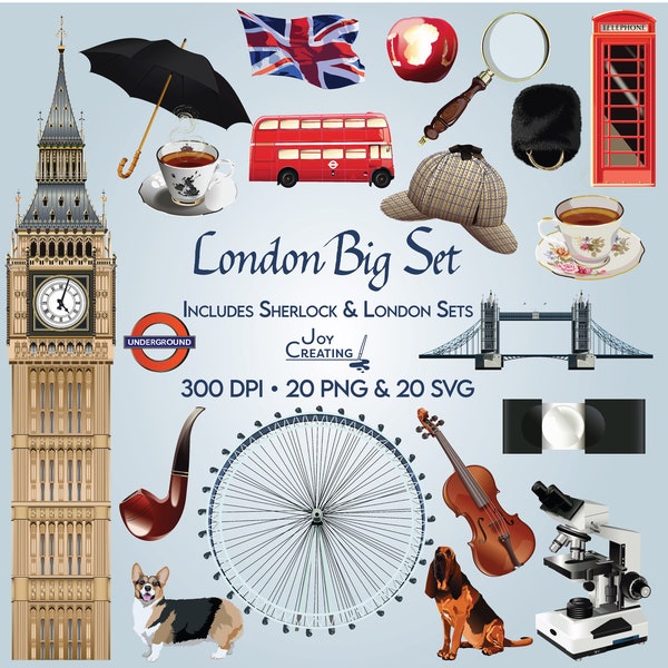 London Clip Art - Etsy