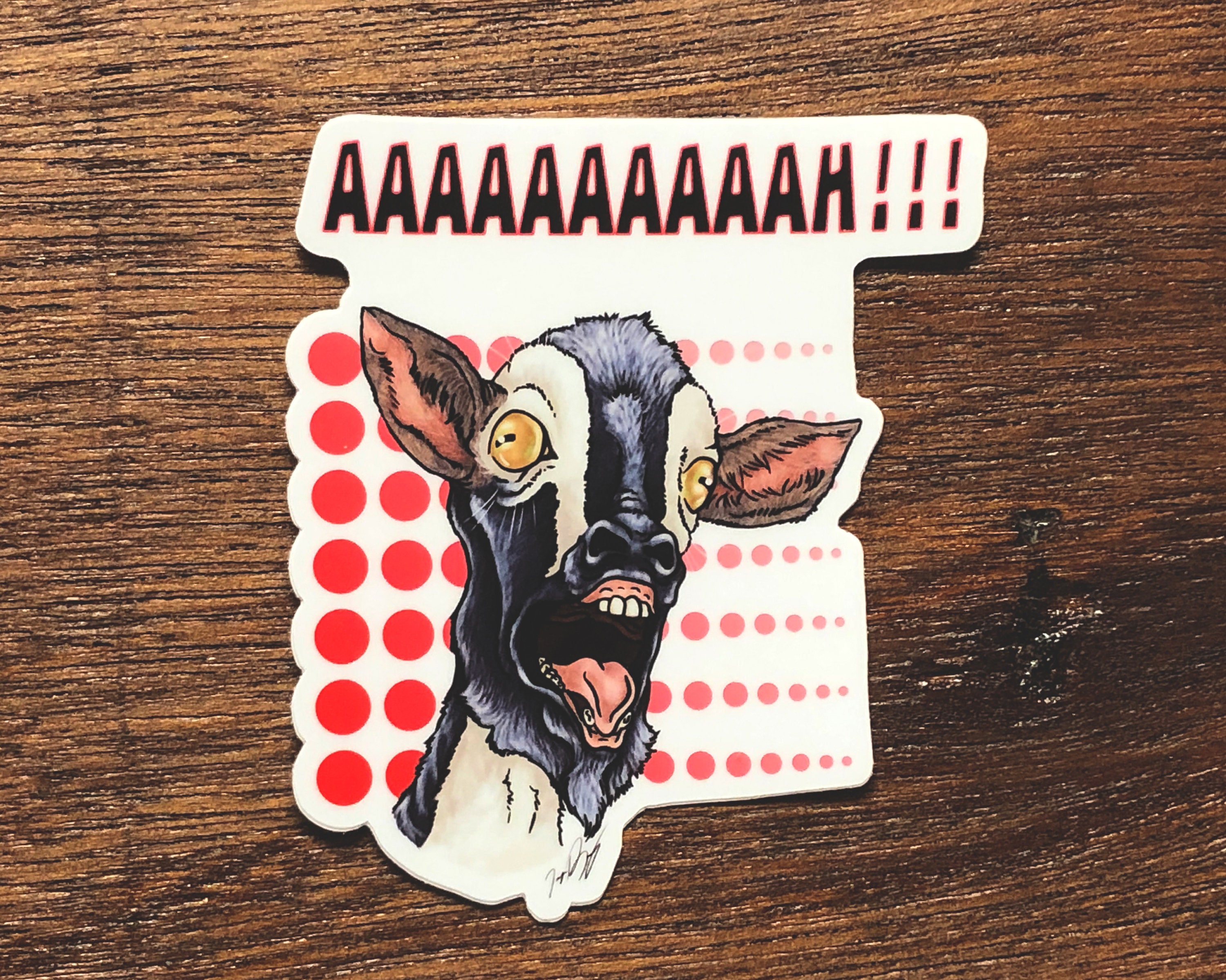 Funny Screaming Goat