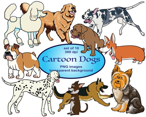 Pack Of Dogs Clipart