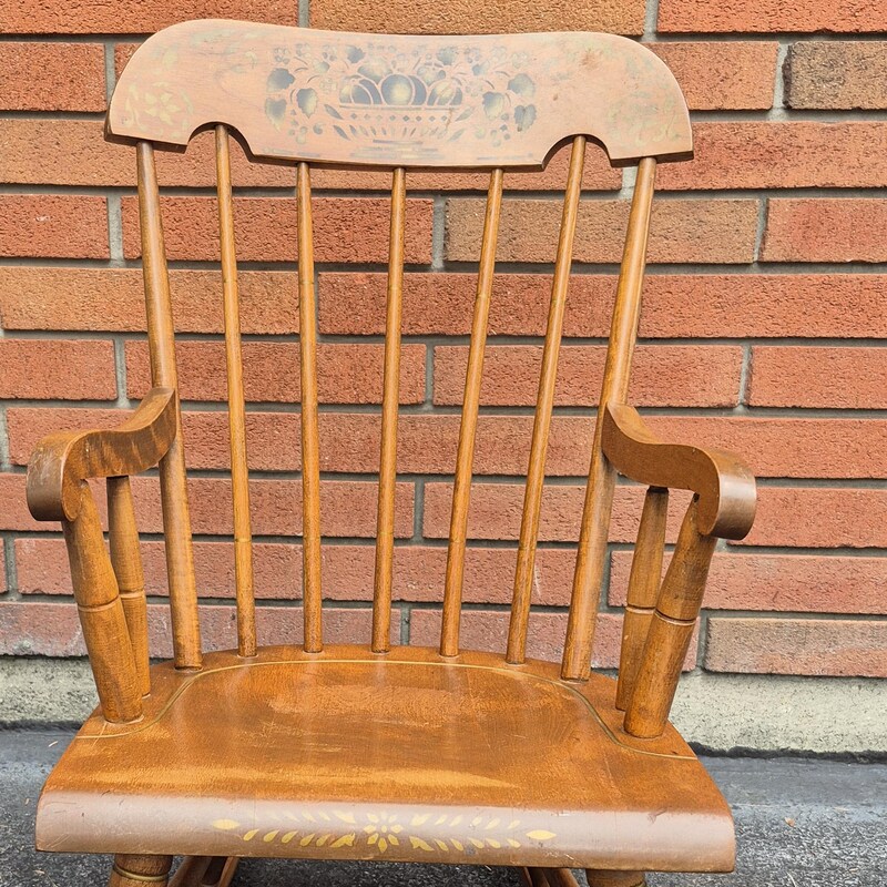 Antique Childs Rocking Chair - Etsy