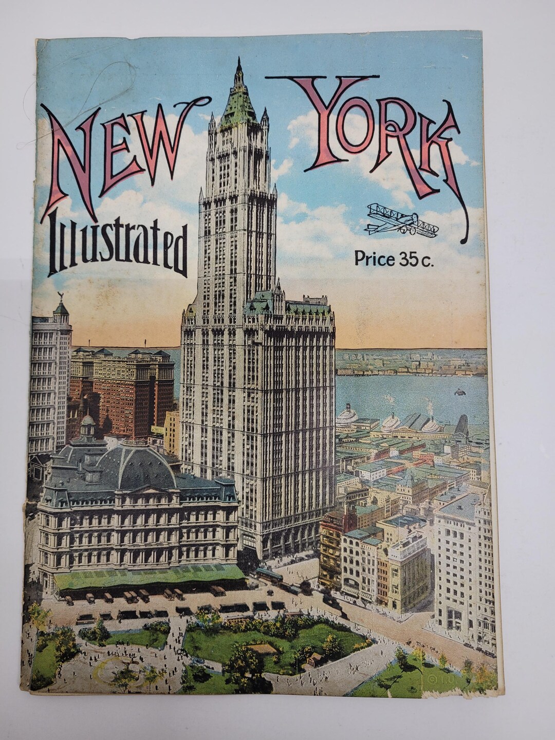 New York Illustrated Manhattan Post Card Co. Woolworth Building ...