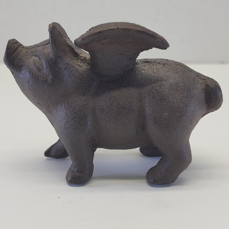 Cast Iron Pig - Etsy