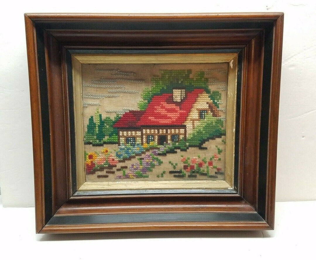 Vintage Antique Wood Wooden Deep Well Eastlake Gilt Picture Photo Art ...