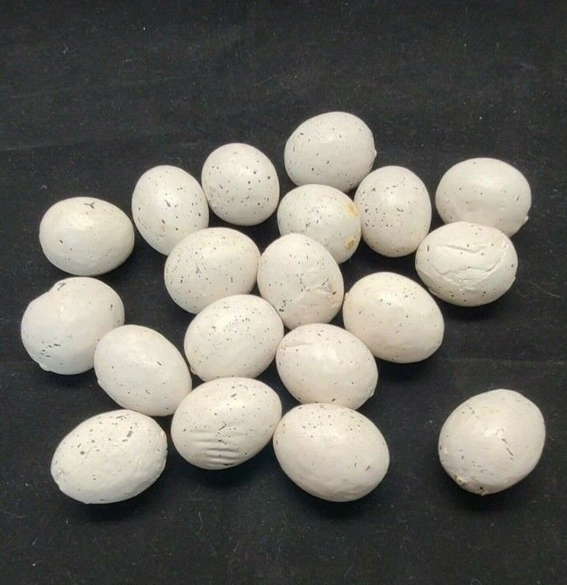 Vintage 1940s 1950s Speckled Styrofoam Foam Easter Eggs Decoration for ...