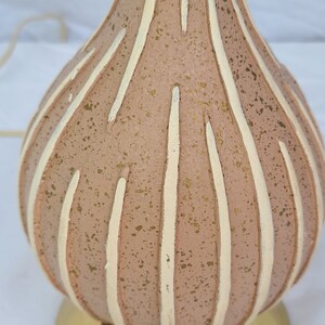 Vintage Mid Century Modern FAIP Chalkware Lamp Light Genie Bottle MCM ...