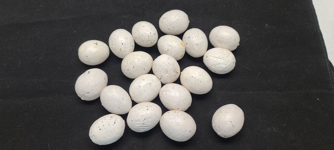 Vintage 1940s 1950s Speckled Styrofoam Foam Easter Eggs Decoration for ...