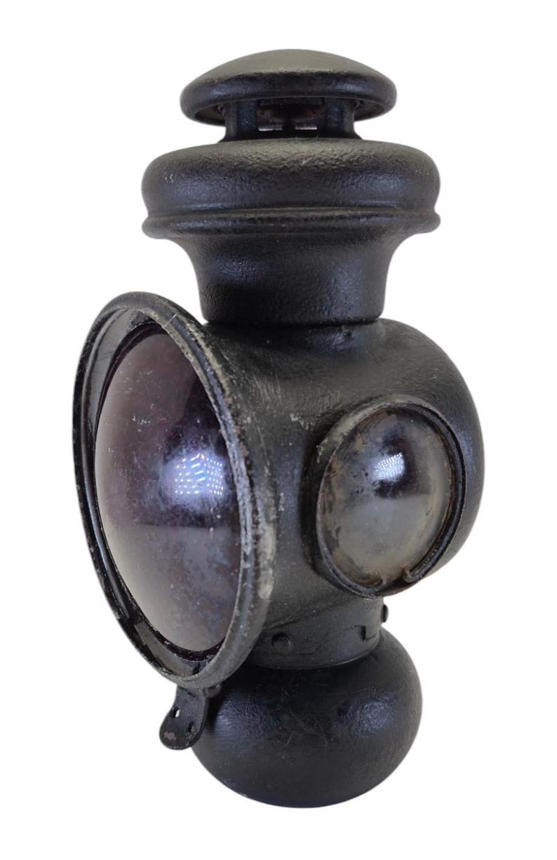 Antique Ford Model T Tail Light Lamp Kerosene Oil Carriage Cowl ...