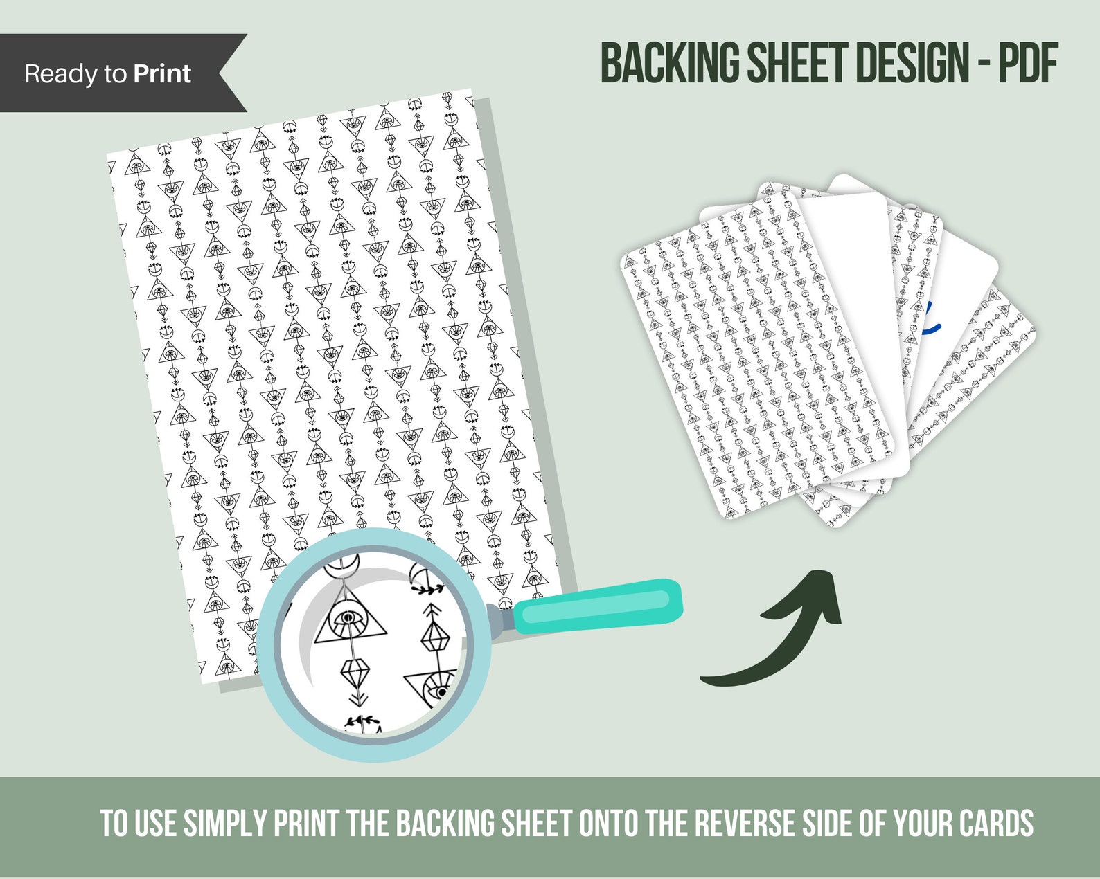Christmas Zener (ESP) Cards | DIY Training Deck | ESP Cards | Psychic ...