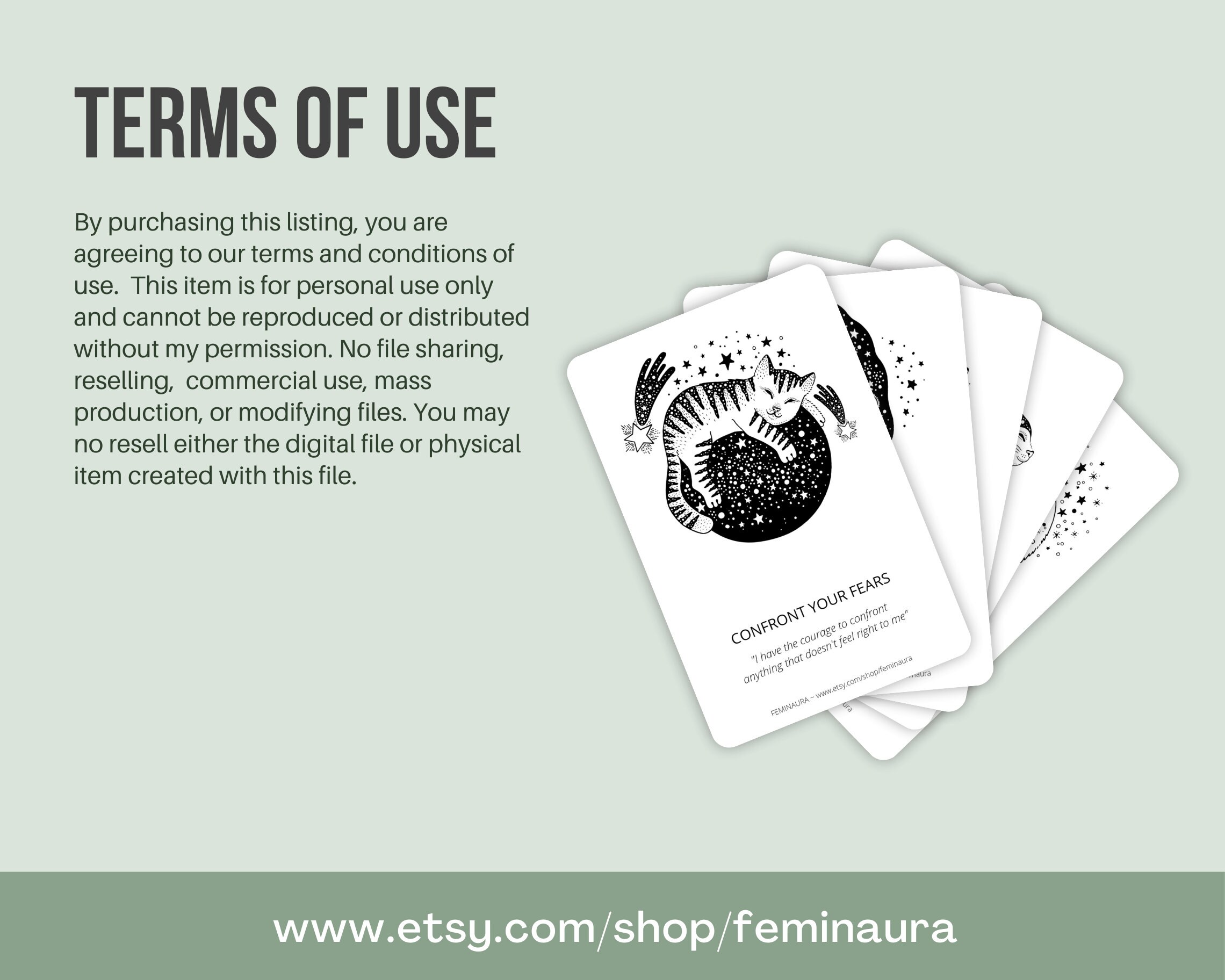 Cat Oracle Deck | Advice From Cats | Guidance Cards | Oracle Cards ...