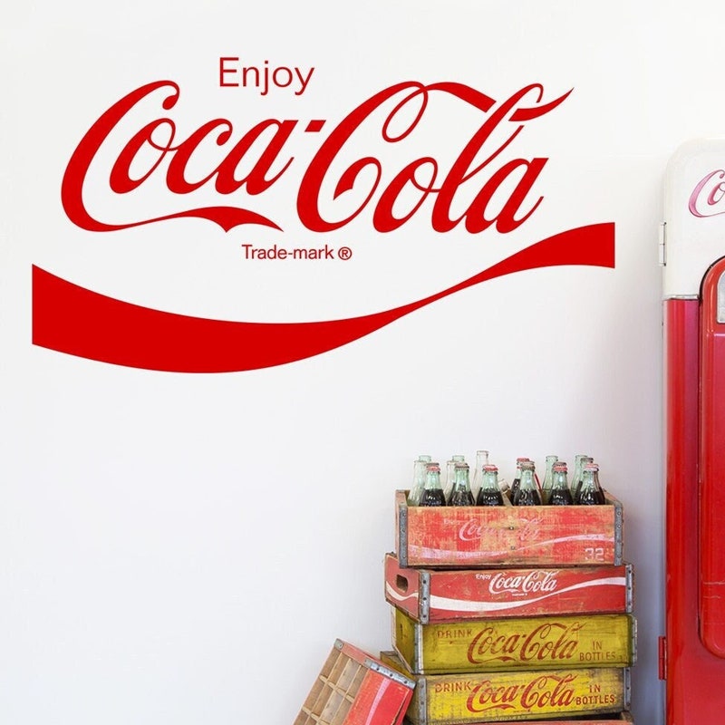 Coca Cola Decals, Vintage - Etsy