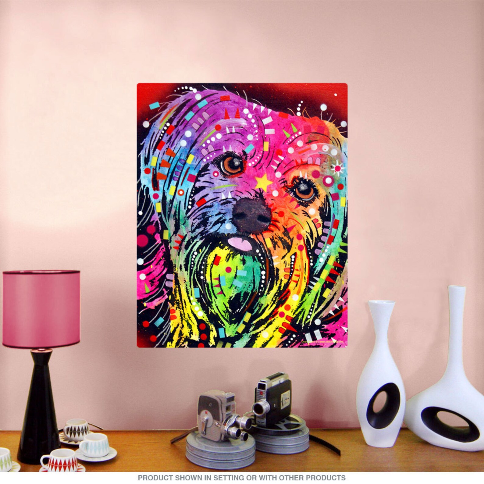 Yorkshire Terrier Yorkie II Dog Dean Russo Wall Decal - Etsy