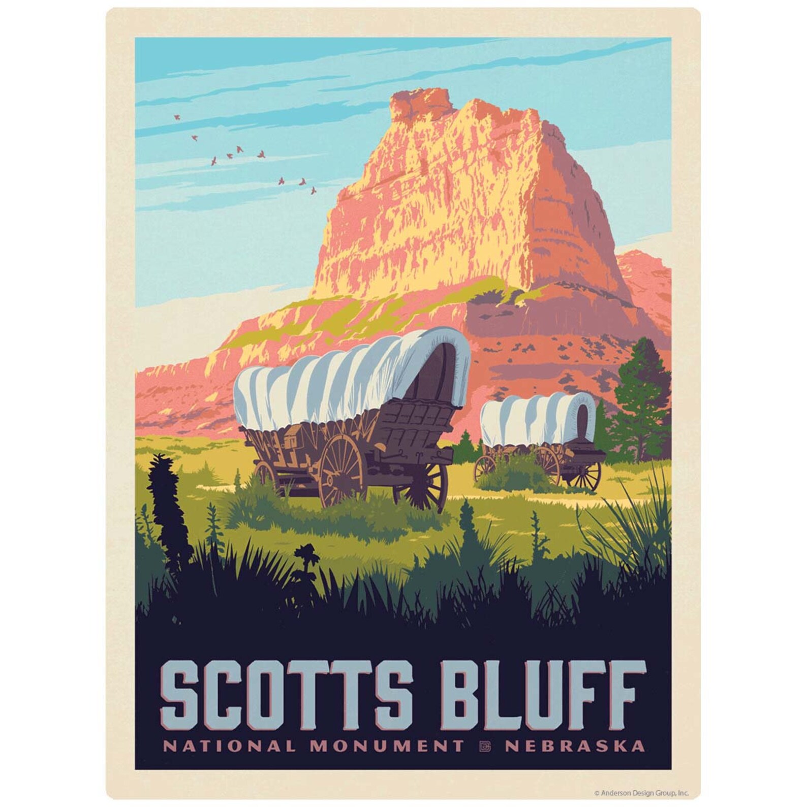 Scotts Bluff Nebraska Vinyl Stickerlaptop Decalbumper - Etsy