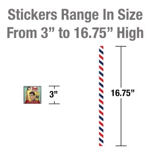 Sticker Bundle: Vintage-inspired Barber Shop, Haircut Vinyl Stickers ...