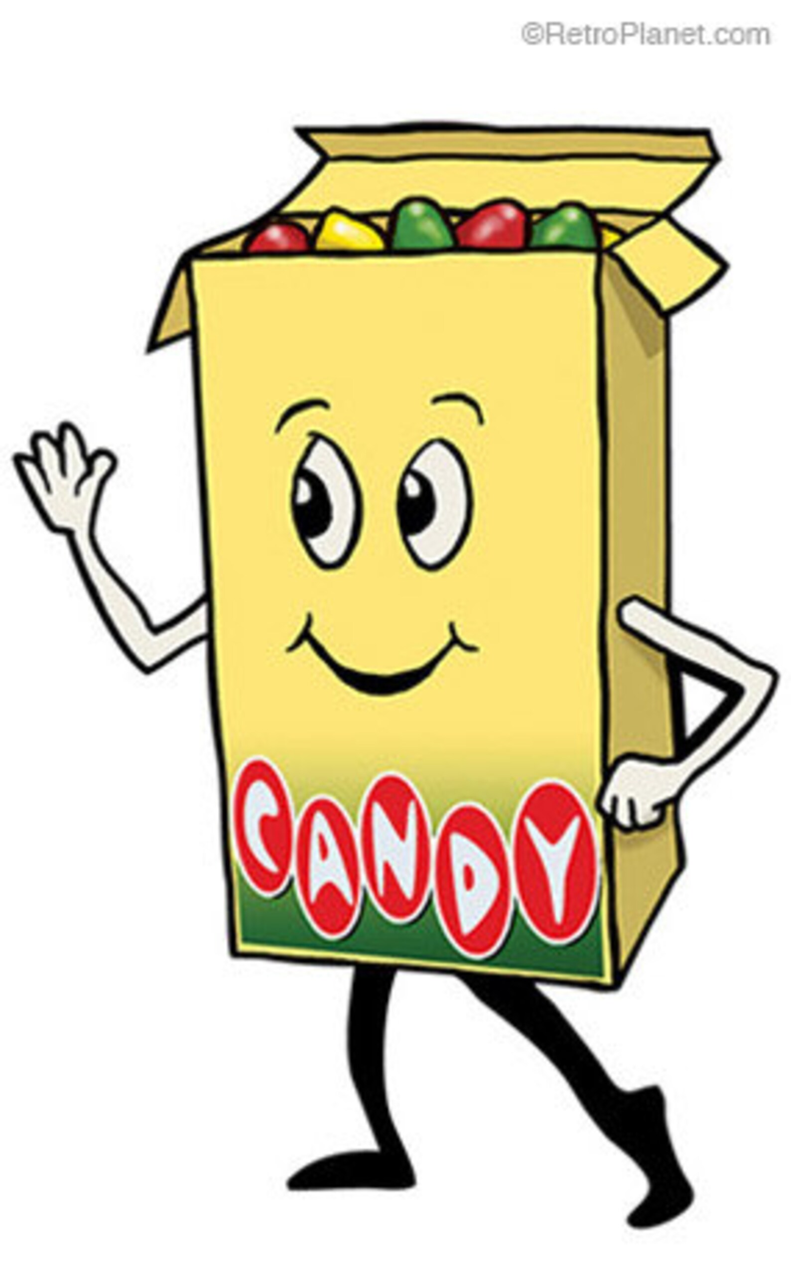 Candy Box Dancing Movie Snacks Wall Decal - Etsy