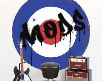 Spray Paint Wall Decal - Etsy