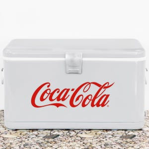 Coca-cola Script Cut Out Vinyl Stickers, Decals for Laptop, Fridge ...