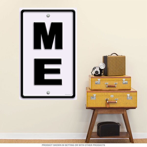 Maine ME State Abbreviation Wall Decal - Etsy