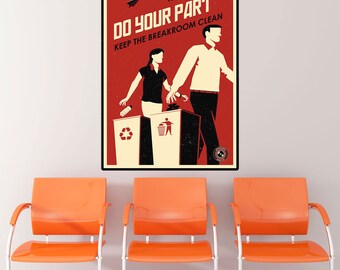 Breakroom Wall Decal - Etsy