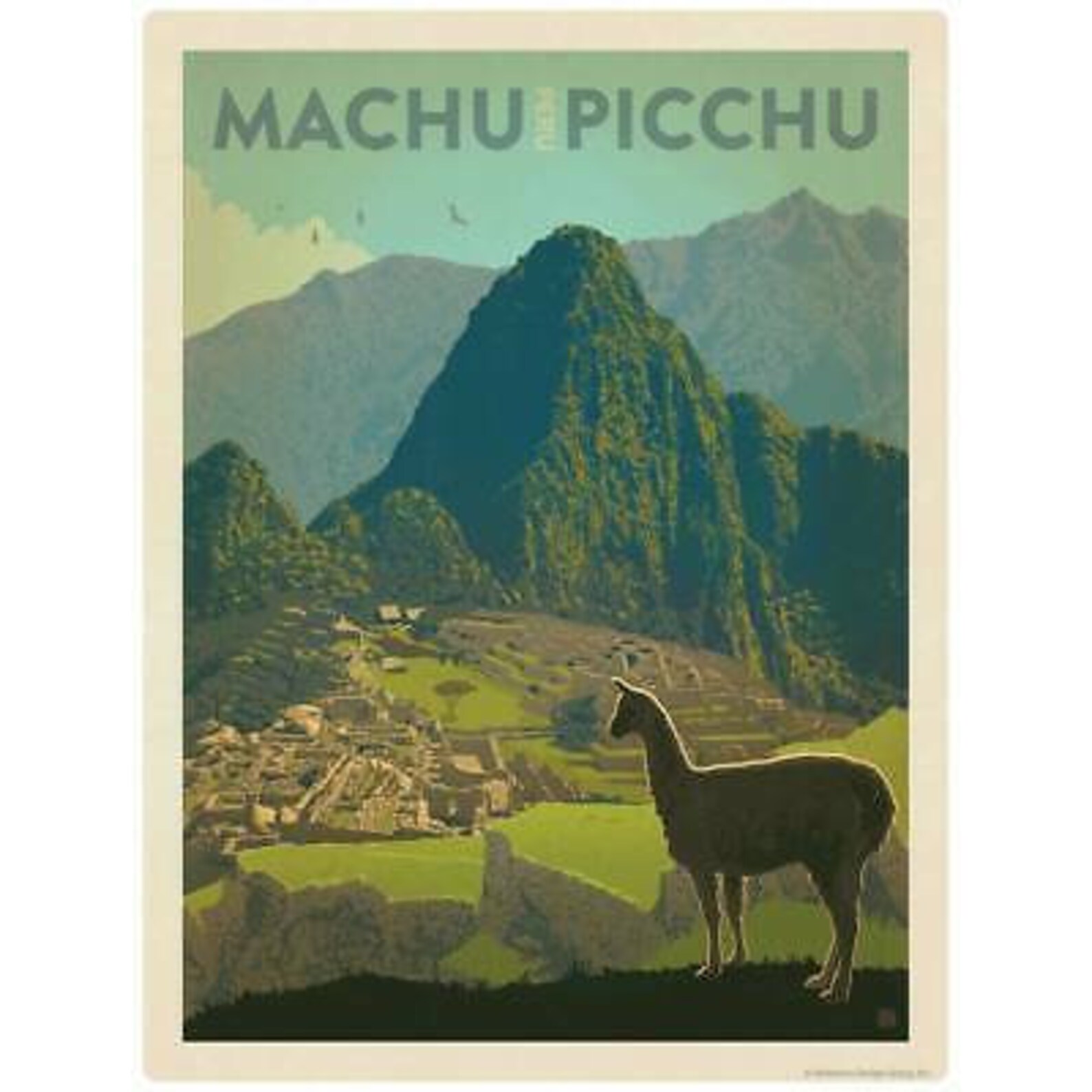 Machu Picchu Peru Decal Peel and Stick - Etsy