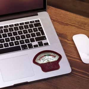 Vinyl Sticker: Condenser Meter Machine Gauge Decal - Vintage-inspired ...