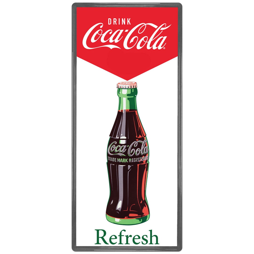 Wall Decal: Coca-cola Refresh Bottle Wall Decal Sticker, Officially ...