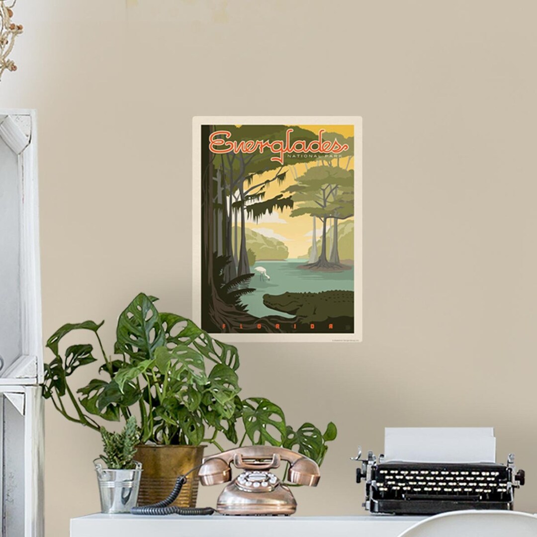 Wall Decal: Everglades National Park Florida, Wall Decor, Peel & Stick ...