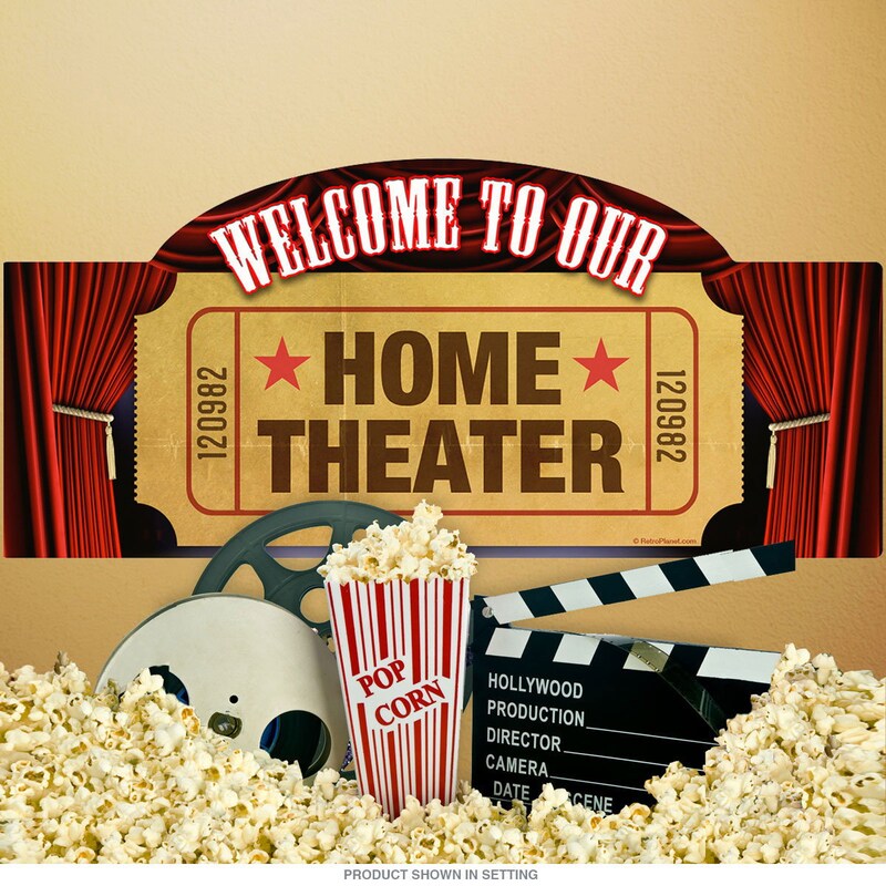 Movie Theater Wall Decals - Etsy
