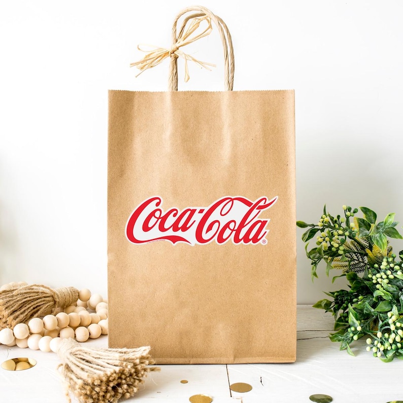 Coca-cola Classic Script Vinyl Stickers,officially Licensed by Coca ...