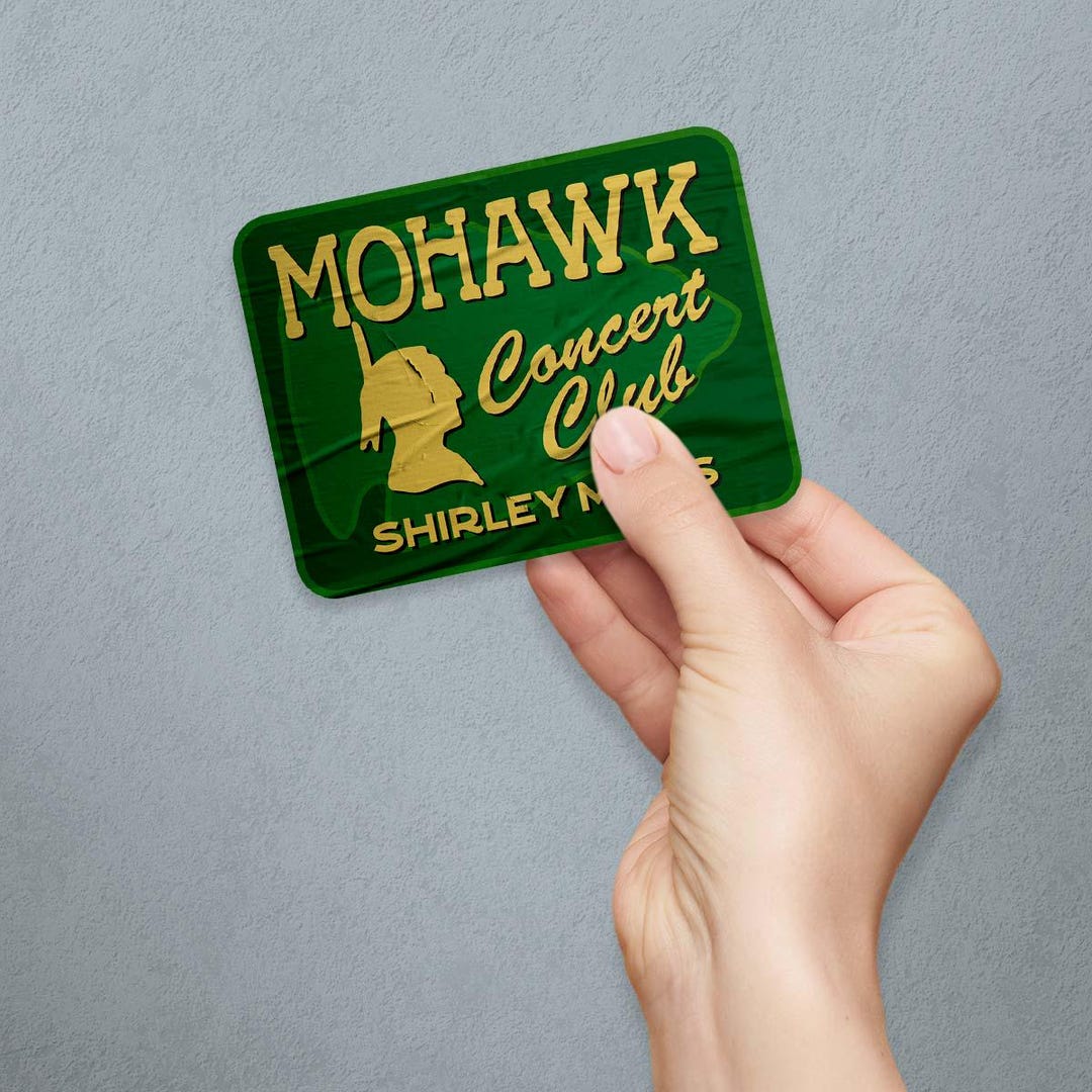 Vinyl Sticker the Mohawk Concert Club Die Cut Vinyl Sticker, New ...