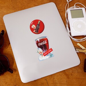 Coca-cola Sprite Boy Vinyl Sticker Set of 4, Officially Licensed by ...