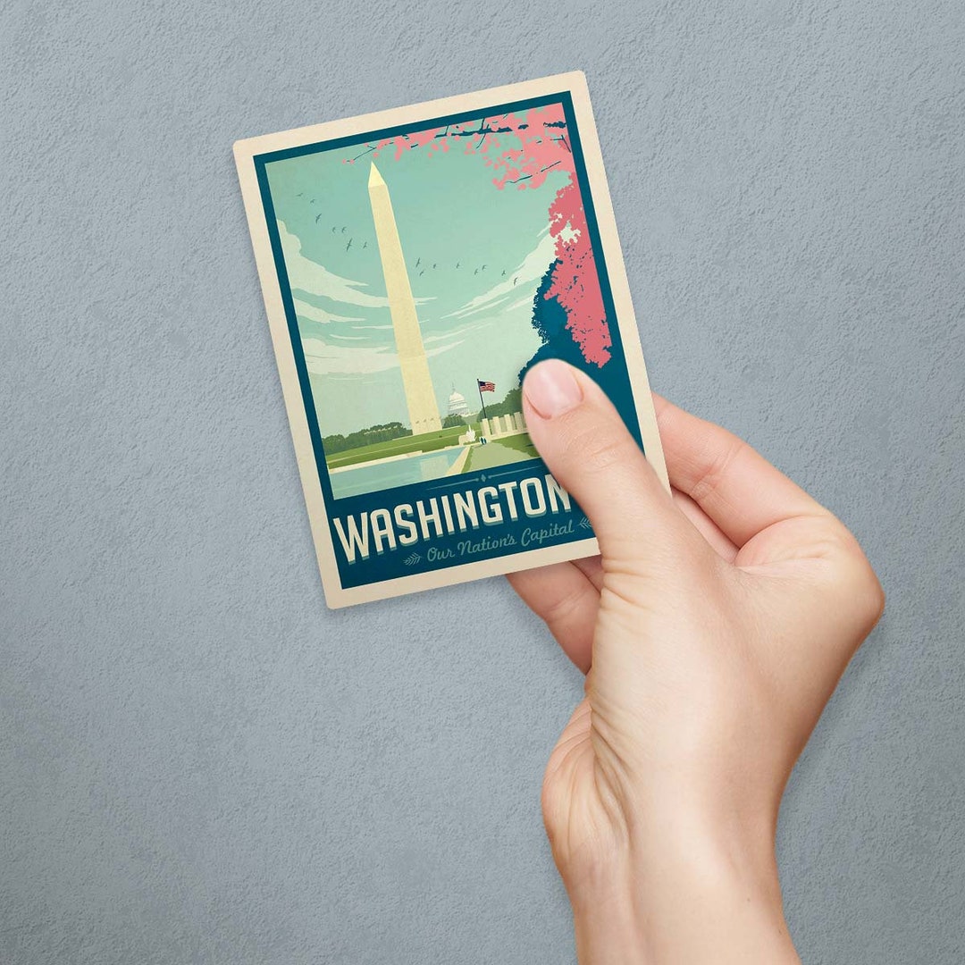 Vinyl Sticker: Washington DC Monument, Laptop Decal, Bumper Sticker ...