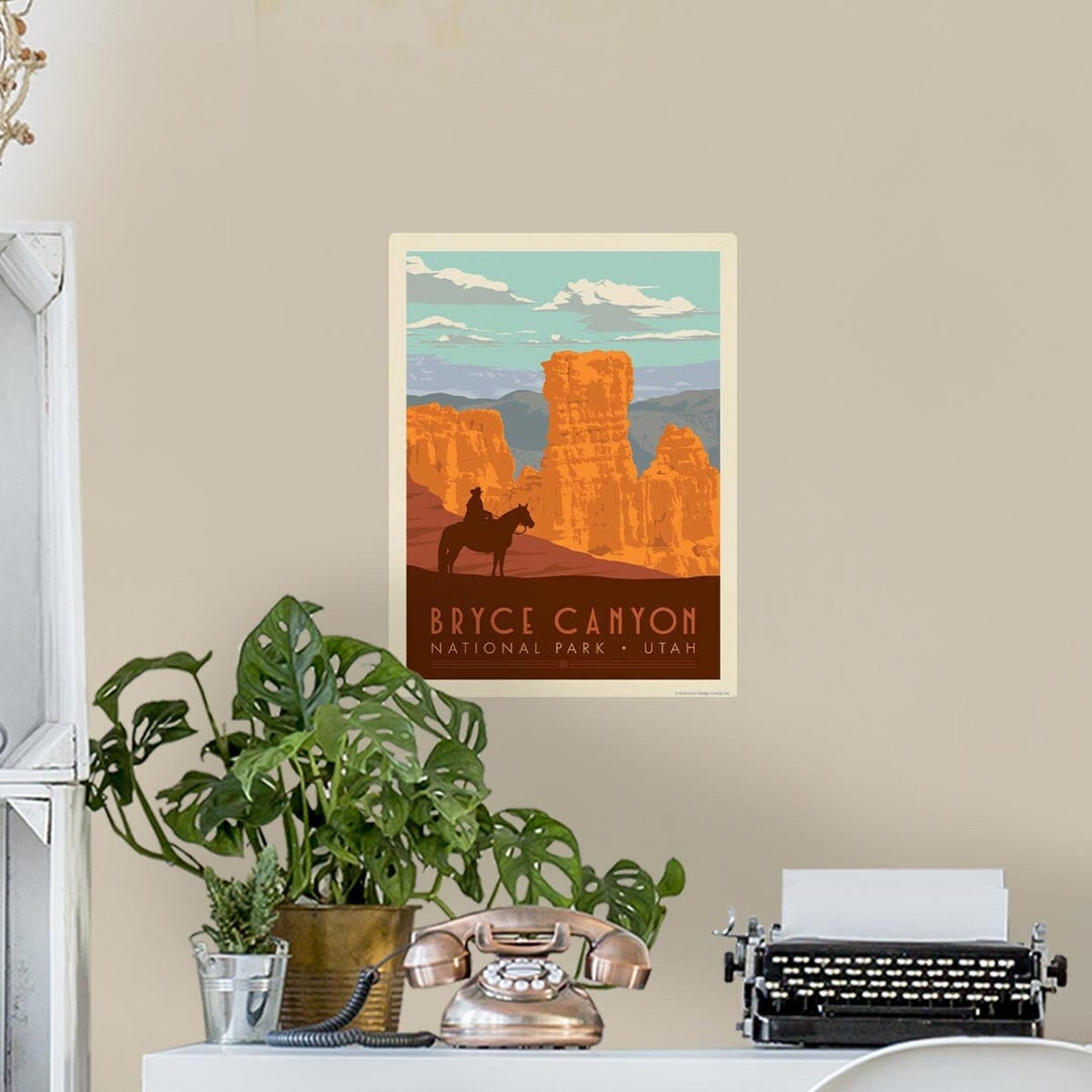 Wall Decal: Bryce Canyon National Park Utah, Wall Decor, Peel & Stick ...