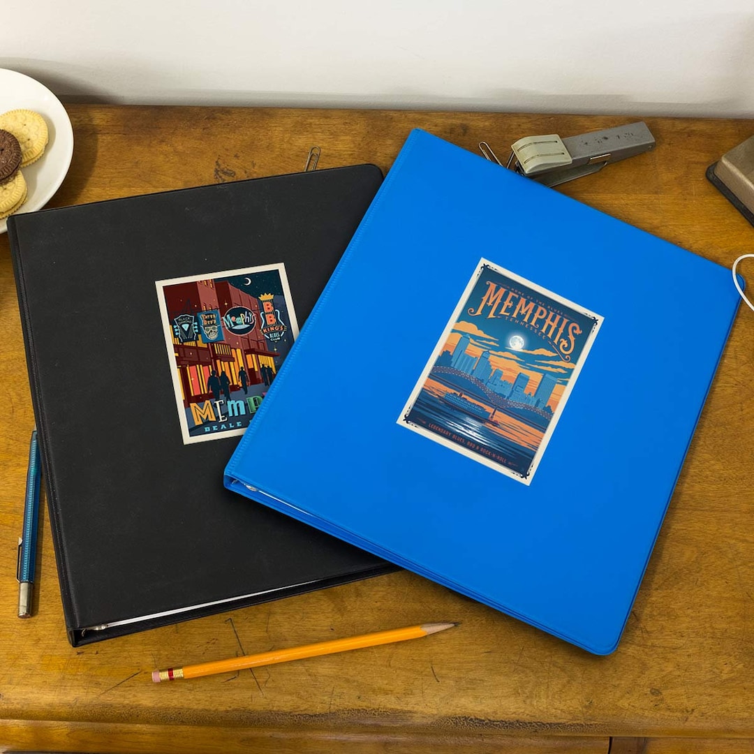 Bumper Sticker Set of 2: Memphis Tennessee Beale Street, Stickers ...