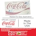 Coca-cola Script Cut Out Vinyl Sticker, 1970s Style Decal for Laptop ...