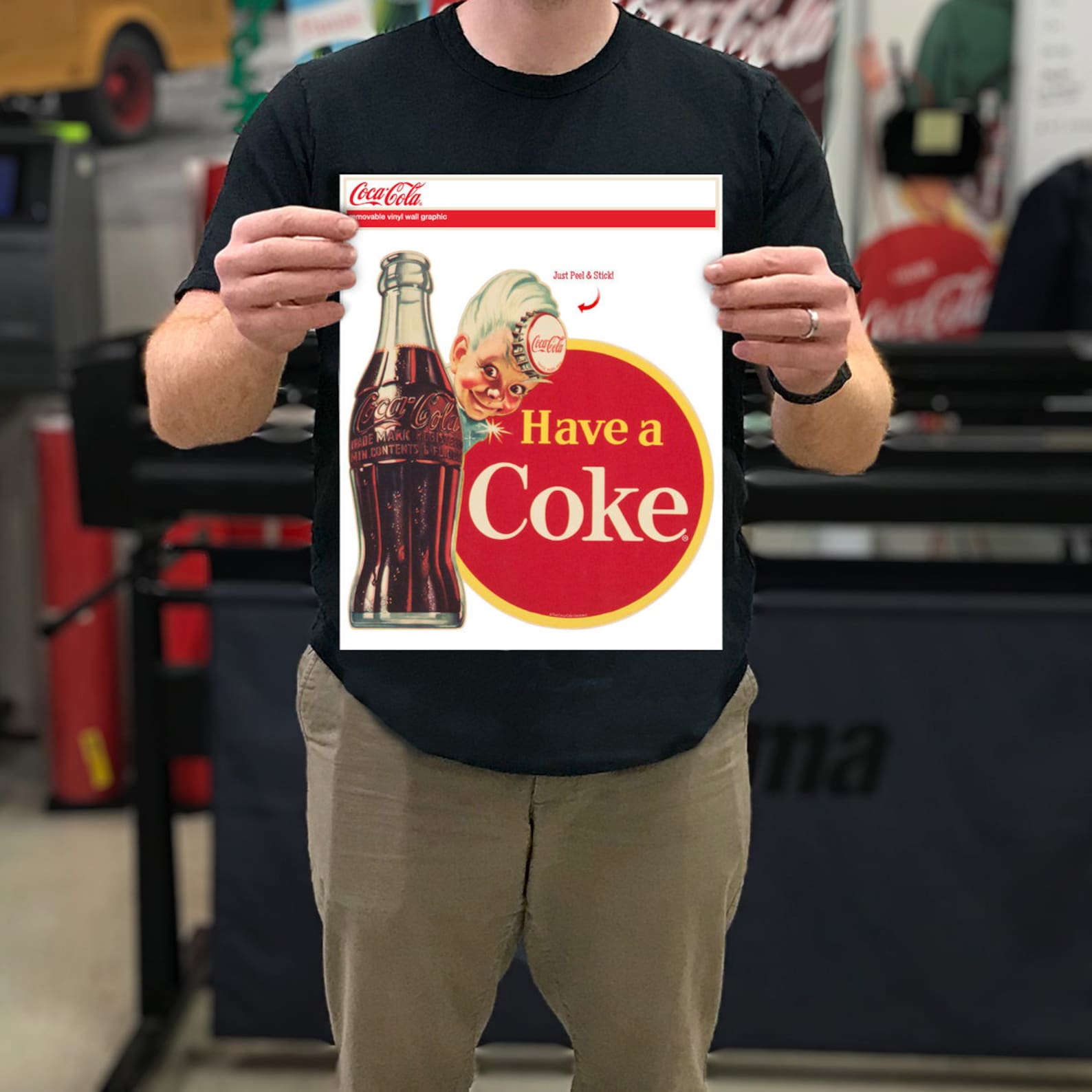 Coca-cola Decal Sprite Boy Have a Coke Vinyl Decal, Peel and Stick ...