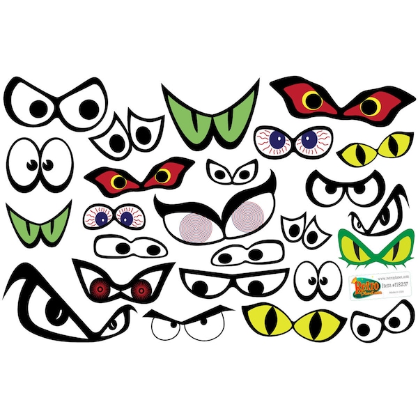 Eyes Sticker - Etsy