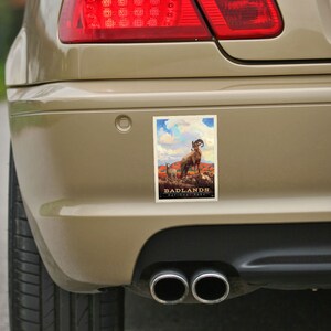 Vinyl Sticker Badlands National Park South Dakota Bighorn Sheep, US ...