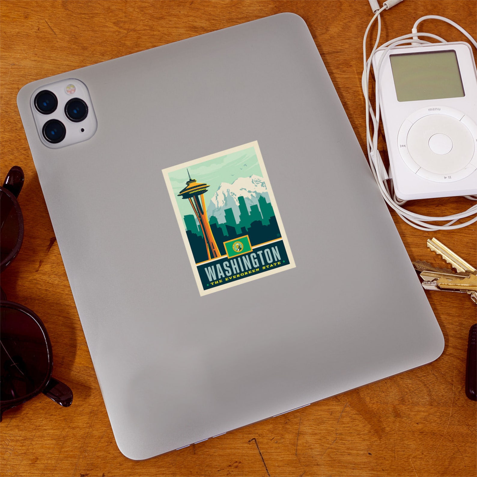 50 States US Travel Vinyl Sticker Set, State Pride Decals, 2 X 3 Inch ...