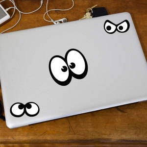 Spooky Eyes Sticker Set, Halloween Vinyl Sticker Set of 25, Craft ...