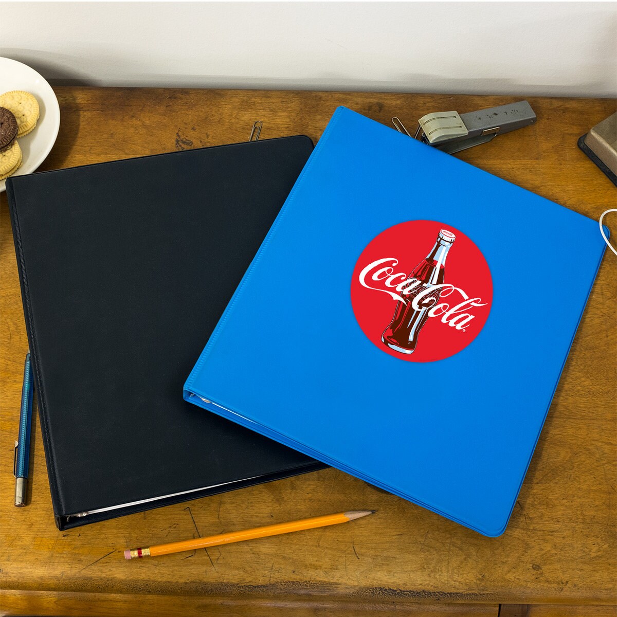 Coca-cola Red Circle Bottle Vinyl Sticker, Officially Licensed Coke ...