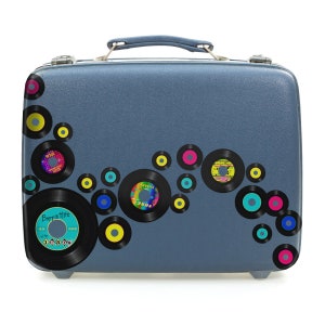 Music Records Vinyl Sticker Set of 16, for Laptops, Notebooks ...