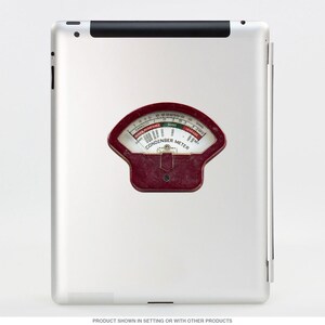 Vinyl Sticker: Condenser Meter Machine Gauge Decal - Vintage-inspired ...