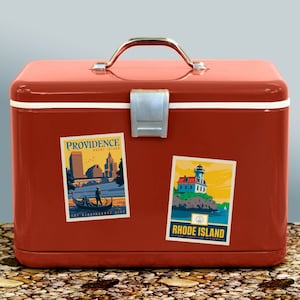 Sticker Set; Providence Rhode Island Renaissance City, Set of 2 ...