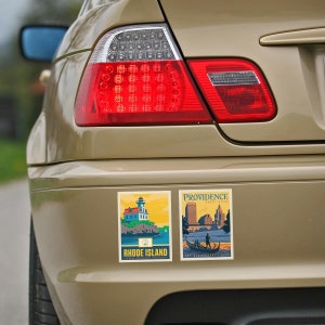 Sticker Set; Providence Rhode Island Renaissance City, Set of 2 ...