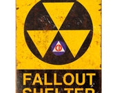 Fallout Shelter Civil Defense Decal Peel and Stick Decor - Etsy