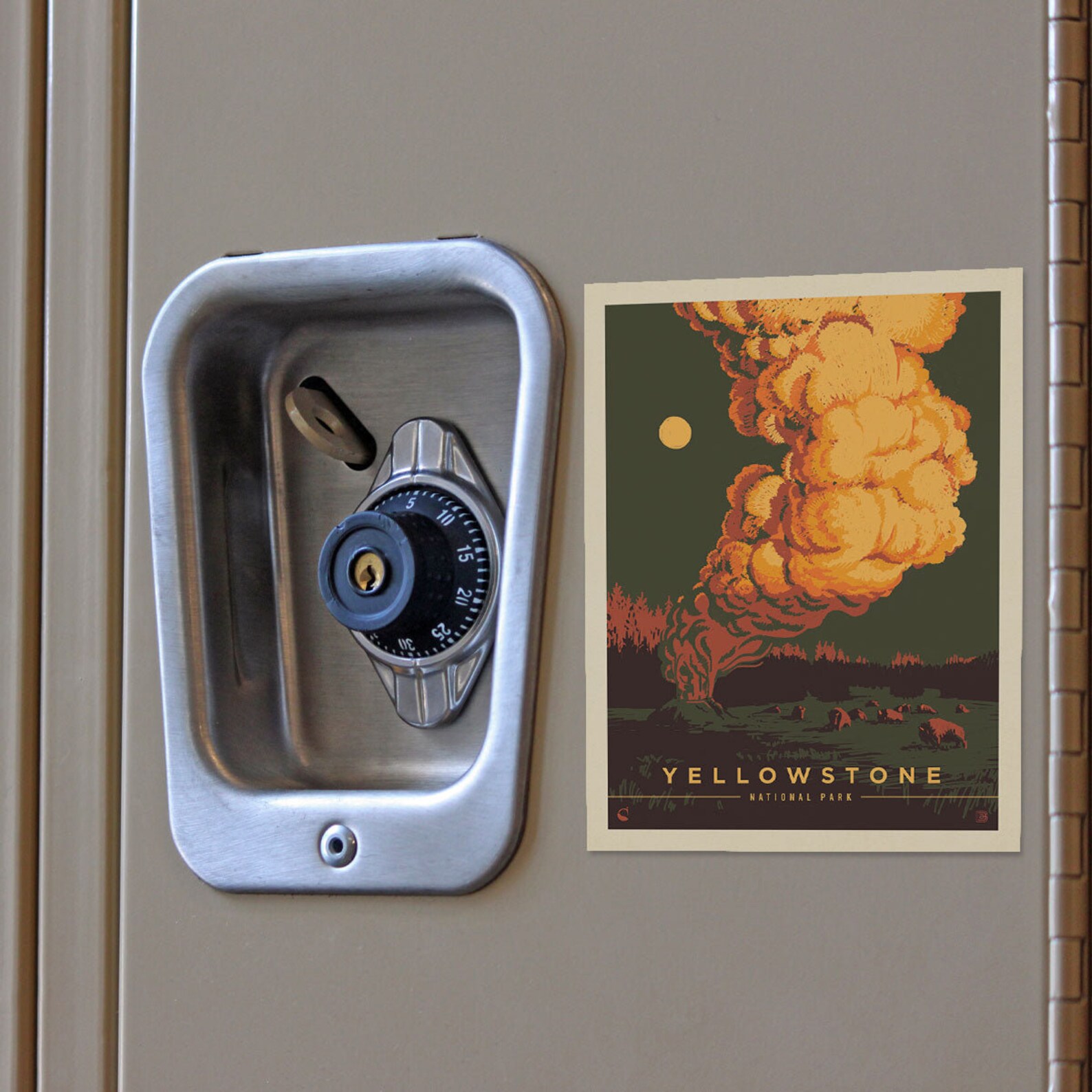 Yellowstone National Park Wyoming Vinyl Sticker - Etsy