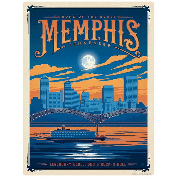Memphis Blues - Etsy