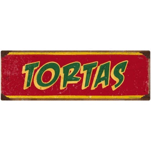 Tortas Mexican Food Wall Decal Red - Etsy