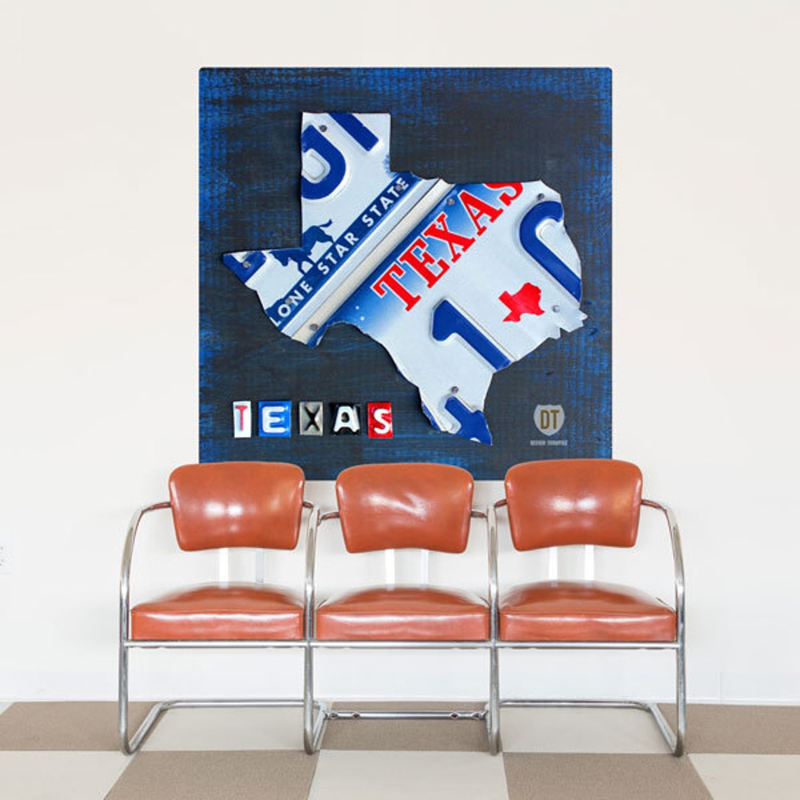 Texas State License Plate Wall Decal - Etsy