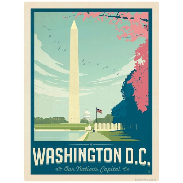Washington Dc Car Decal - Etsy